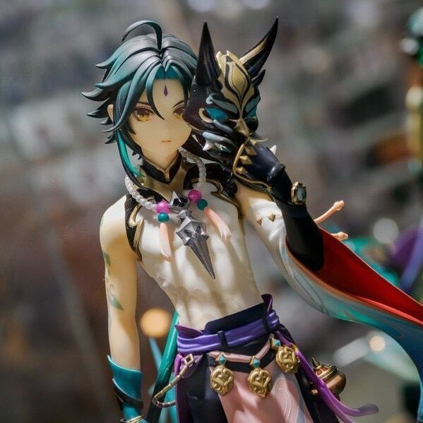 Ready Stock Genshin Impact Xiao Vigilant Yaksha Action Figure Capsule ...