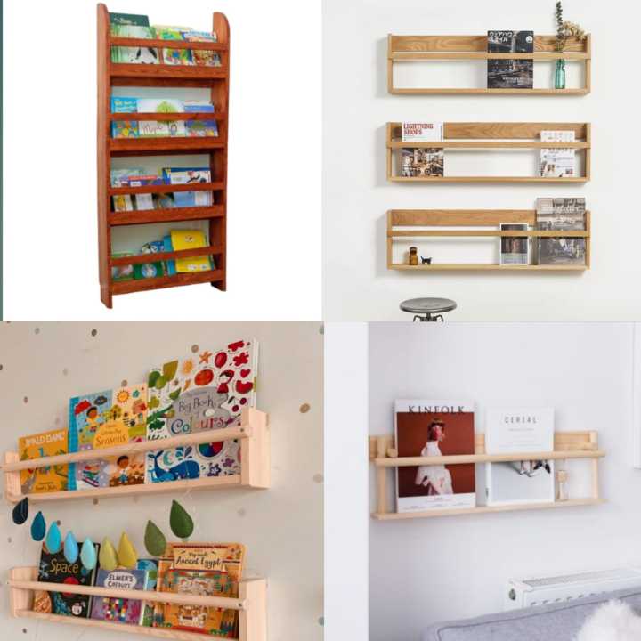 Terlaris Rak Buku Dinding Tempel Serbaguna Rak Buku Serbaguna Austetik ...