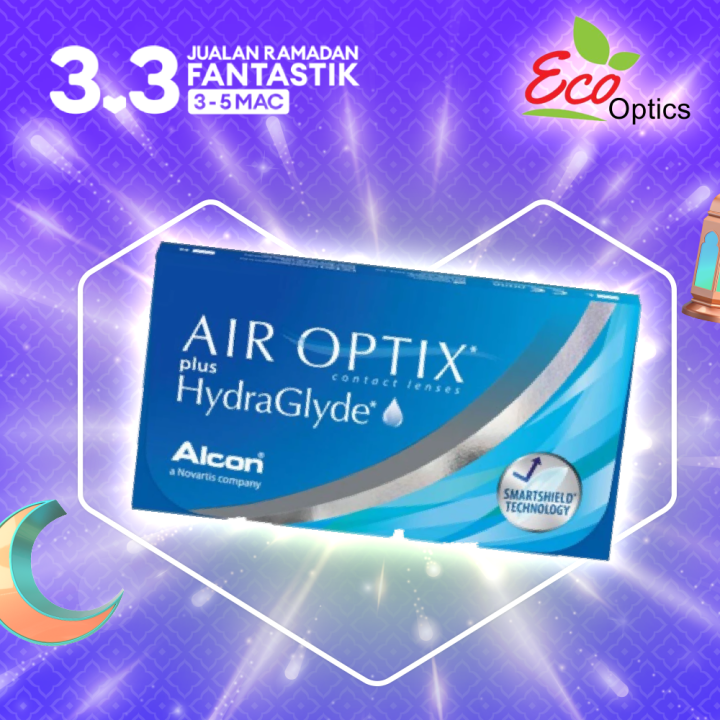Air Optix HydraGlyde Monthly (3pcs/box) | Lazada