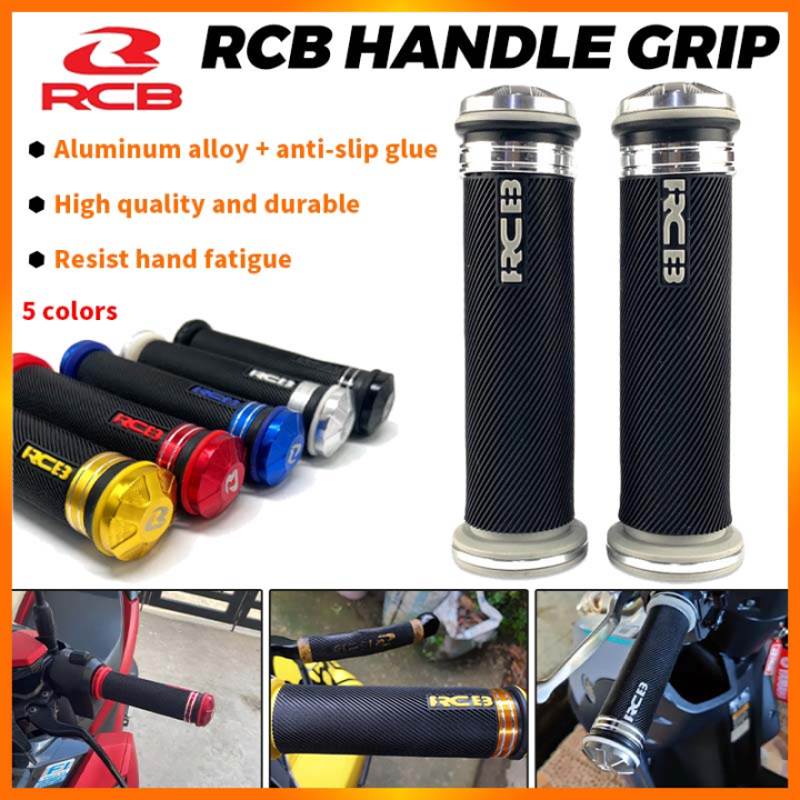 E&M RCB Alloy Handle Grip #66 W/Balancer Universal Racing Boy Handlebar ...