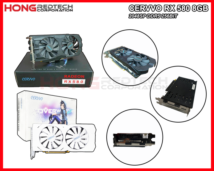 CERVVO AMD Radeon RX580 8GB DDR5 | Lazada PH
