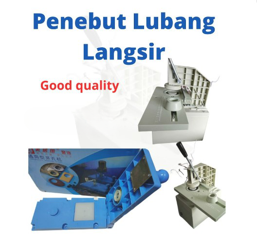 Eyelet Electric puncher machine - elektrik mesin penebuk lubang eyelet ...