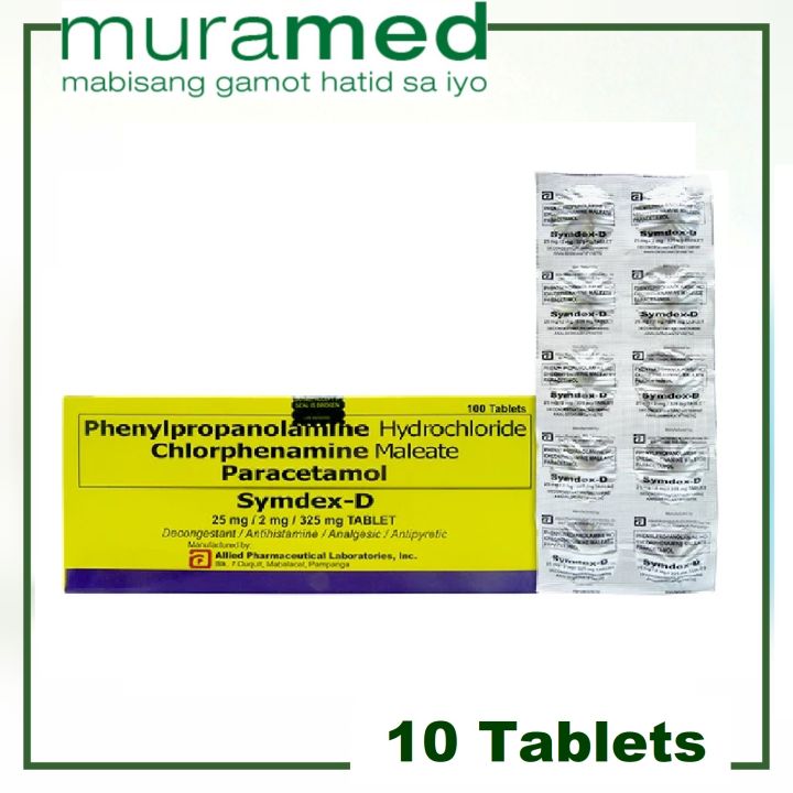 Symdex-D Tablet 10's | Lazada PH