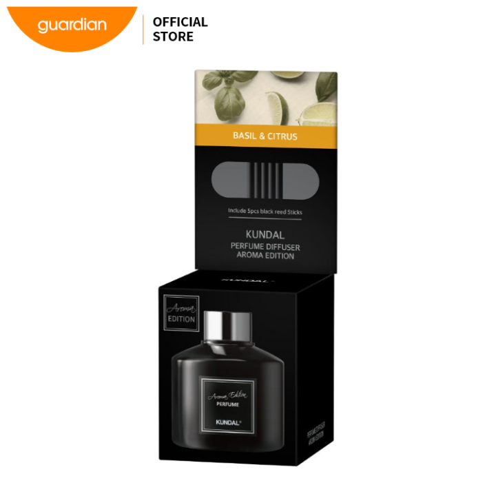 Kundal Perfume Diffuser Aroma Edition Basil and Citrus 200ml | Lazada