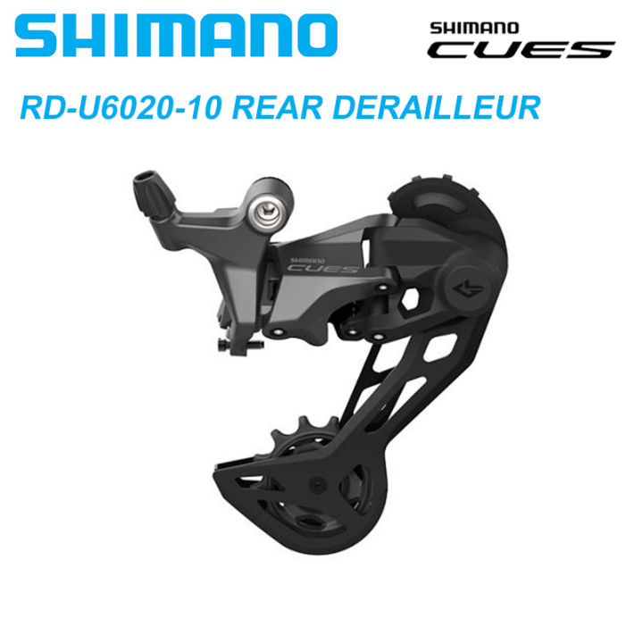 SHIMANO CUES U6000 1X10 Speed SL+RD Groupset RD-U6000 RD-U6020-10 Rear Derailleur SL-U6000-10R ...