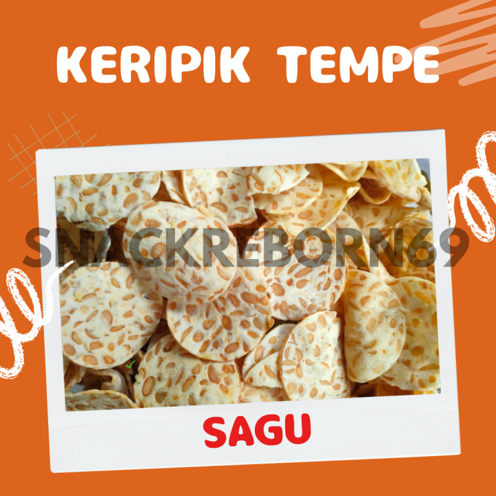 Keripik Tempe Sagu Bulat Original 1 kg Termurah Terenak | Lazada Indonesia