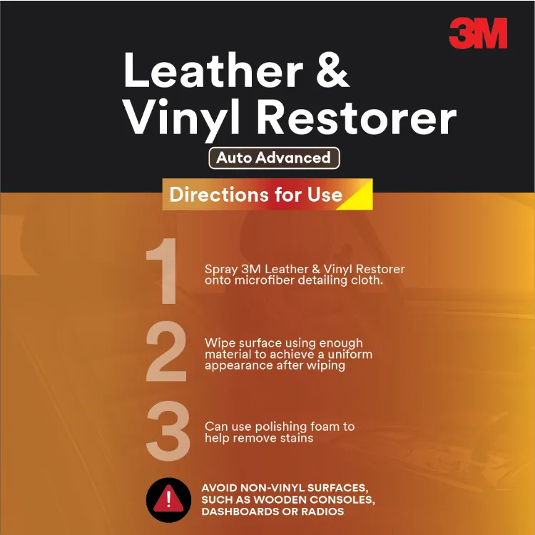3M PN39040LT Leather and Vinyl Restorer 400ml | Lazada
