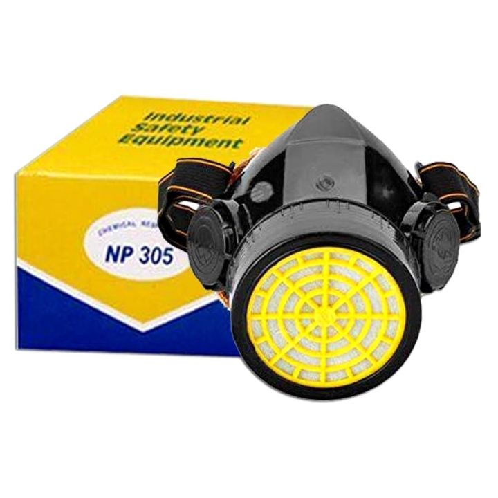Industrial Chemical NP 305 Gas Anti-dust Respirator Mask Safety Device ...