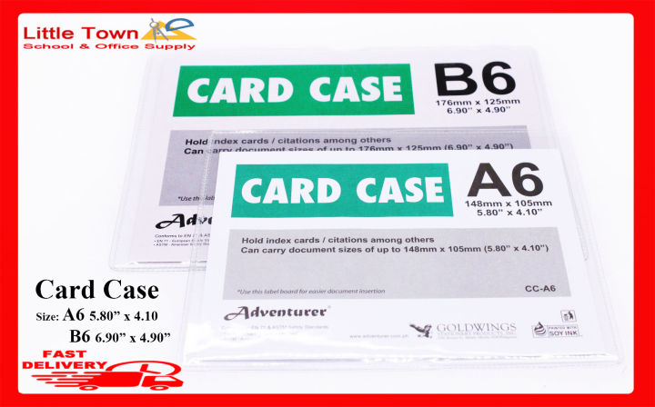 Card Case Holder size A6 & B6 | Lazada PH