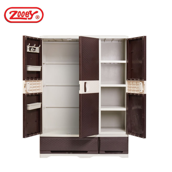 Zooey GRR-2009 Grand Star Rattan Cabinet Wardrobe | Lazada PH