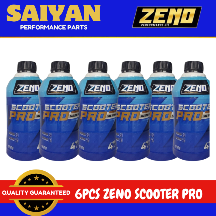ZENO SCOOTER PRO SAE 6pcs10w40 1L Fully Synthetic Oil | High Quality ...