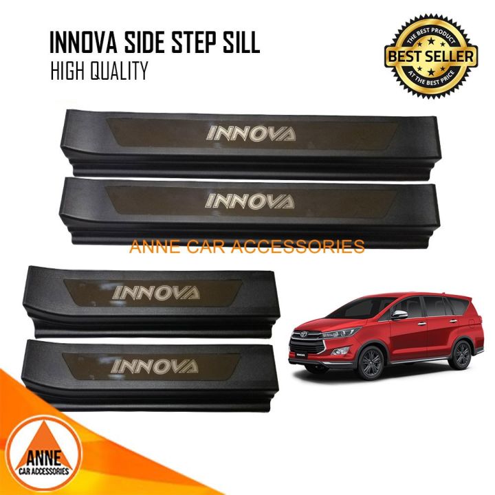 Side Stepsill for Toyota Innova V G J E August 2016 2017 2018 2019 2020 ...