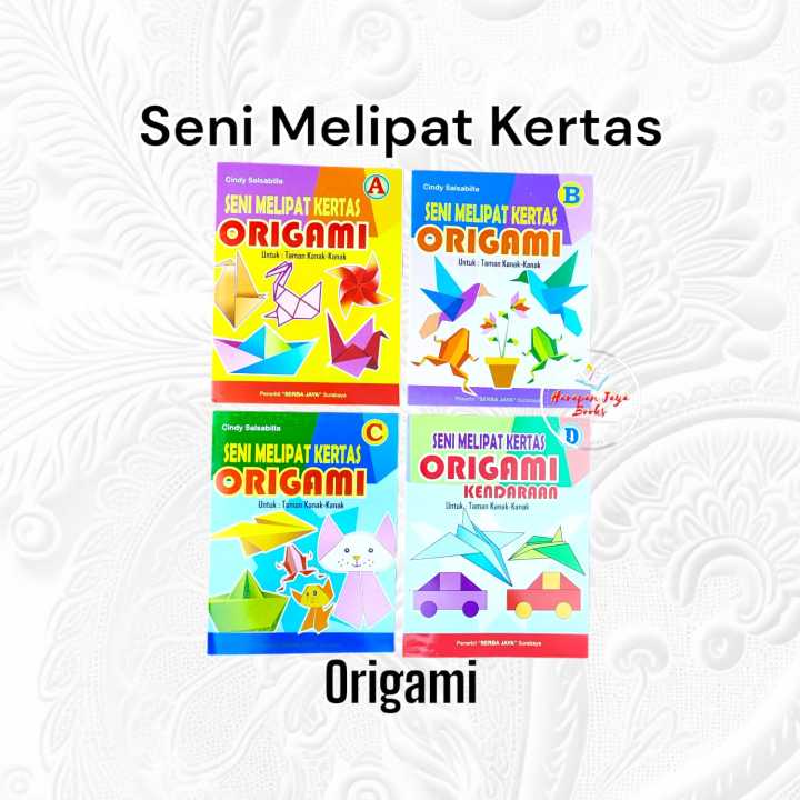 BUKU SENI MELIPAT KERTAS ORIGAMI | Lazada Indonesia