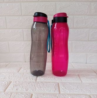 Tupperware eco bottle kapasitas 1 liter botol minum | Lazada Indonesia