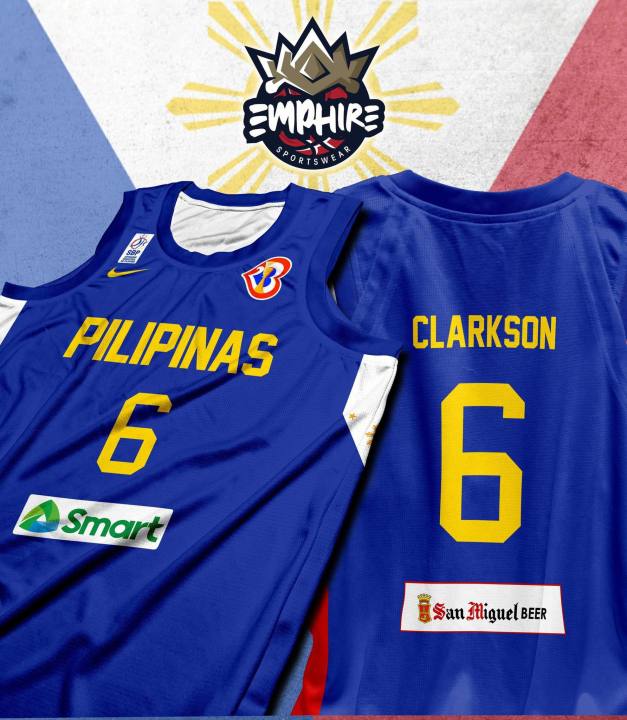 GILAS PILIPINAS FIBA 2023| JORDAN CLARKSON #6 BLUE & WHITE JERSEY ... GILAS PILIPINAS FIBA 2023| JORDAN CLARKSON #6 BLUE & WHITE JERSEY ...