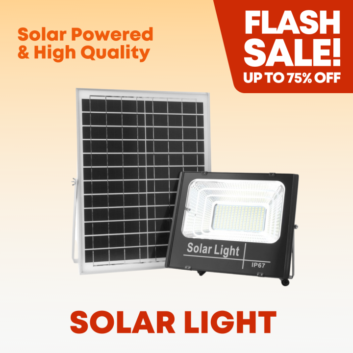 Best Promo Original COD New Solar light 200W 100W 60W 45W 25 Watts Lamp ...