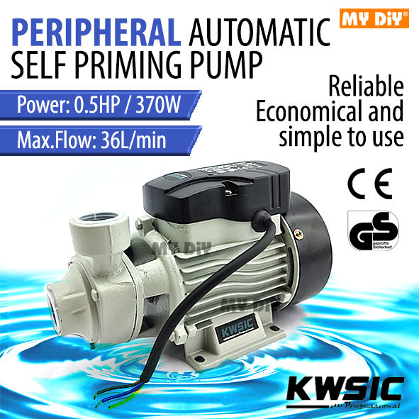 DIYHARDWARESTATION - KWSIC PERIPHERAL WATER PUMP QB60 CLEAN WATER BASIC ...