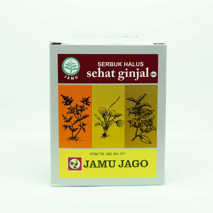 Jamu Sehat Ginjal Serbuk JAGO 1 Box Isi 10 Sachet | Lazada Indonesia