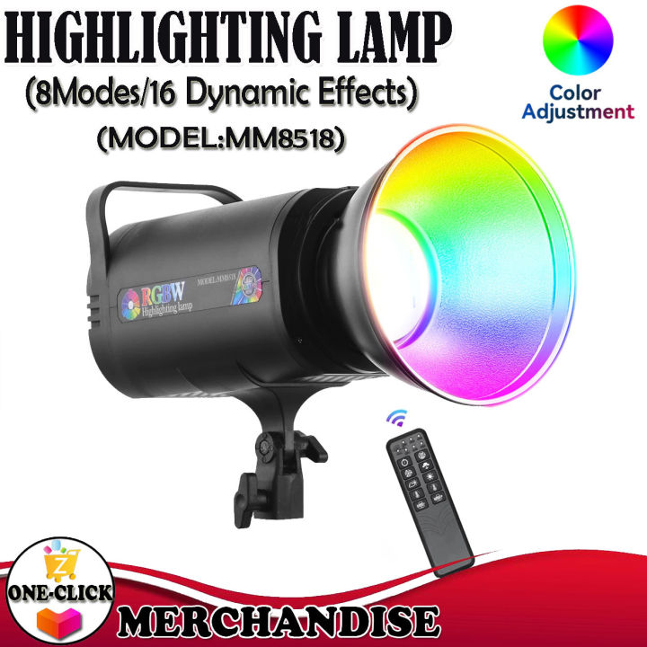 RGBW COB LED Video Light Studio Lighting 1700K-12000K Professional ...