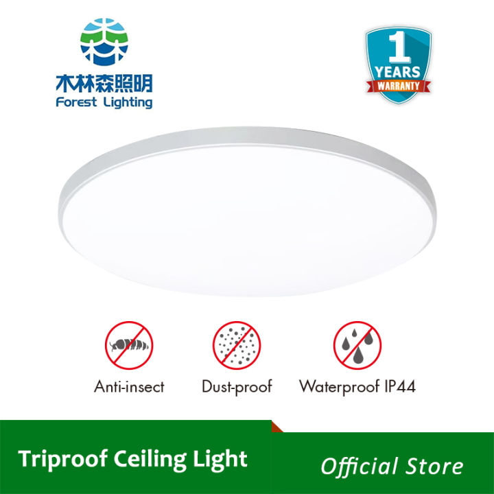Forest Lighting Brand LED Triproof Ceiling Light 16W / 24W 6500K ...