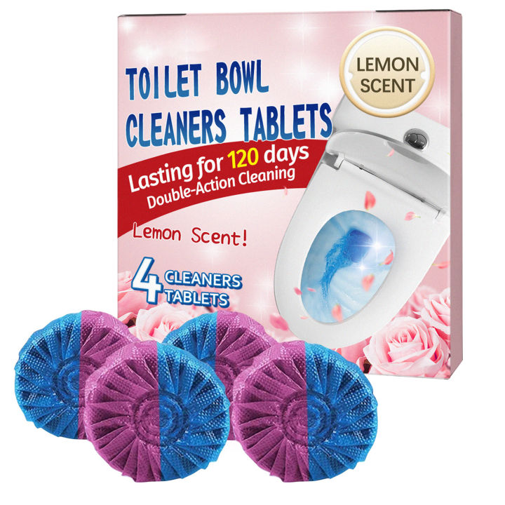 Bathroom Toilet Tank Cleaner Toilet Bowl Cleaning Block Fast-acting ...