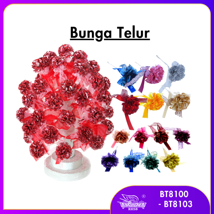 50pcs PREMIUM BUNGA TELUR / BUNGA TELOR / BUNGA TELUR MURAH / EGG ...