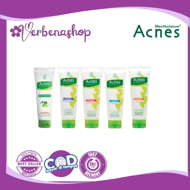 Acnes Natural Care Facial Wash 50g / 100g | Lazada Indonesia