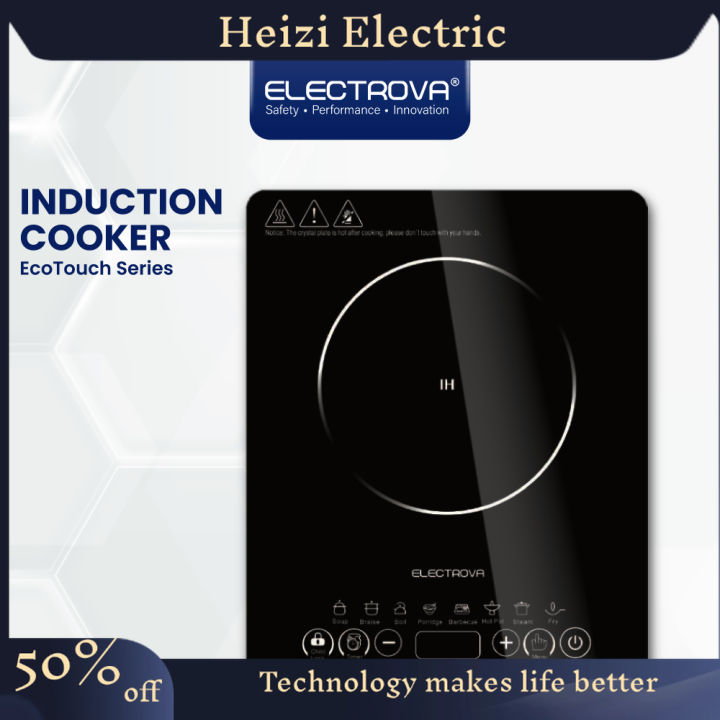 ready stock，siapElectrova ecoTouch Series Induction Cooker ET-IC01 | Lazada