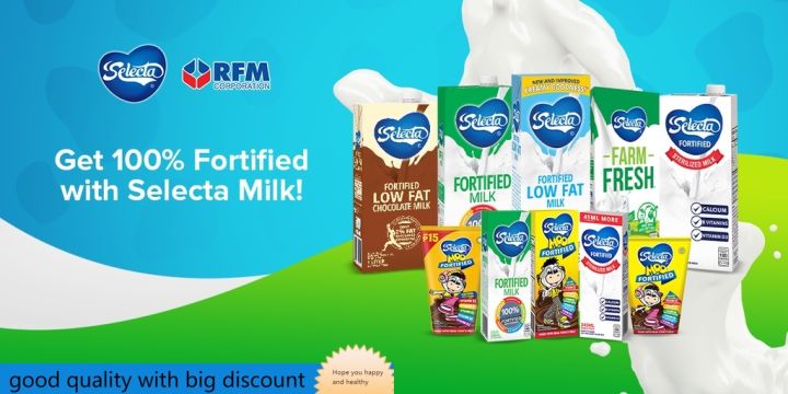 healthy Selecta Fortified Milk 1 Liter - Pack of 12 | Lazada PH