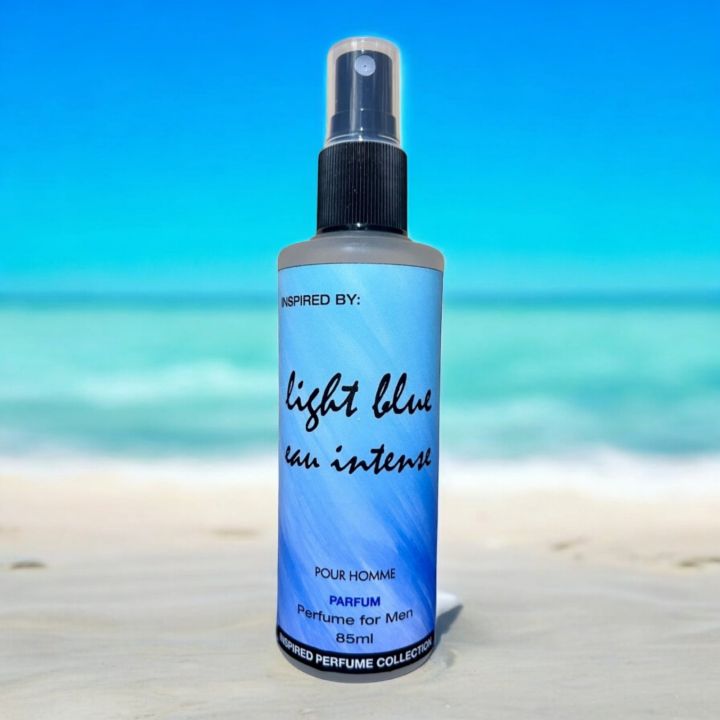 Light Blue Intense 85ml Long-lasting 30% Oil Based Perfume For Men ...