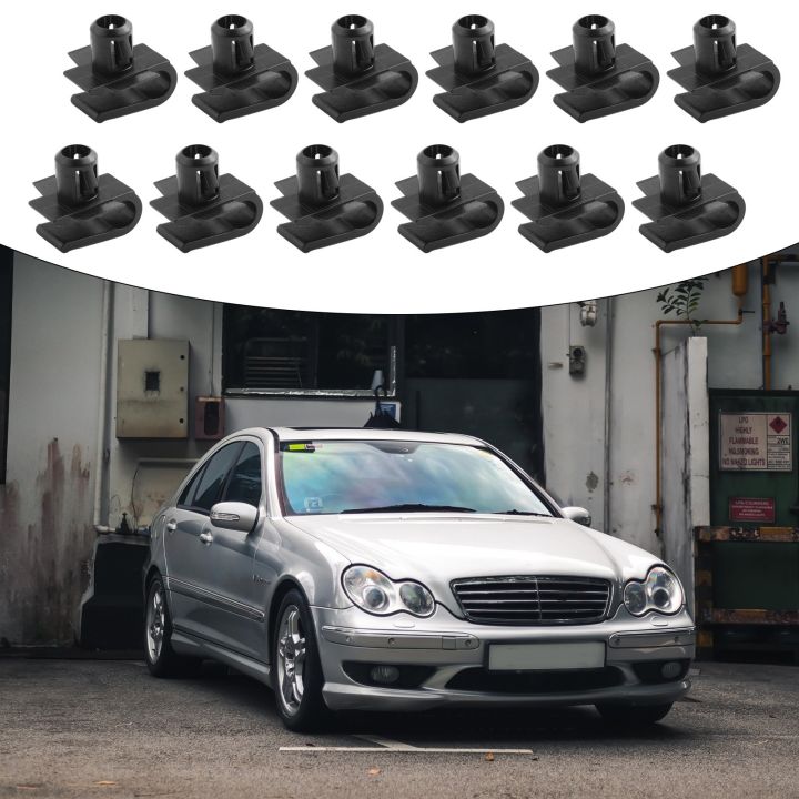 【AUTOCASTLE】 12 Piece Fastener Clip Set for Mercedes W203 W211 W215 ...