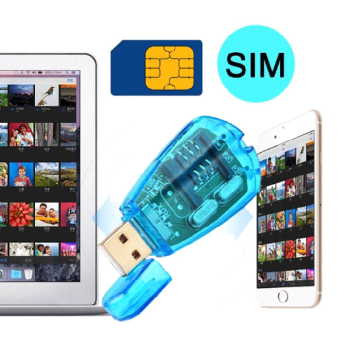 Graceful USB SIM Copy/Cloner Kit SIM Card Reader GSM CDMA SMS Backup ...