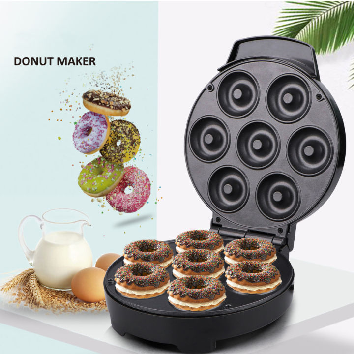 7 Holes Electric mini donut Mini donut maker machine Mini 1000w Donut ...