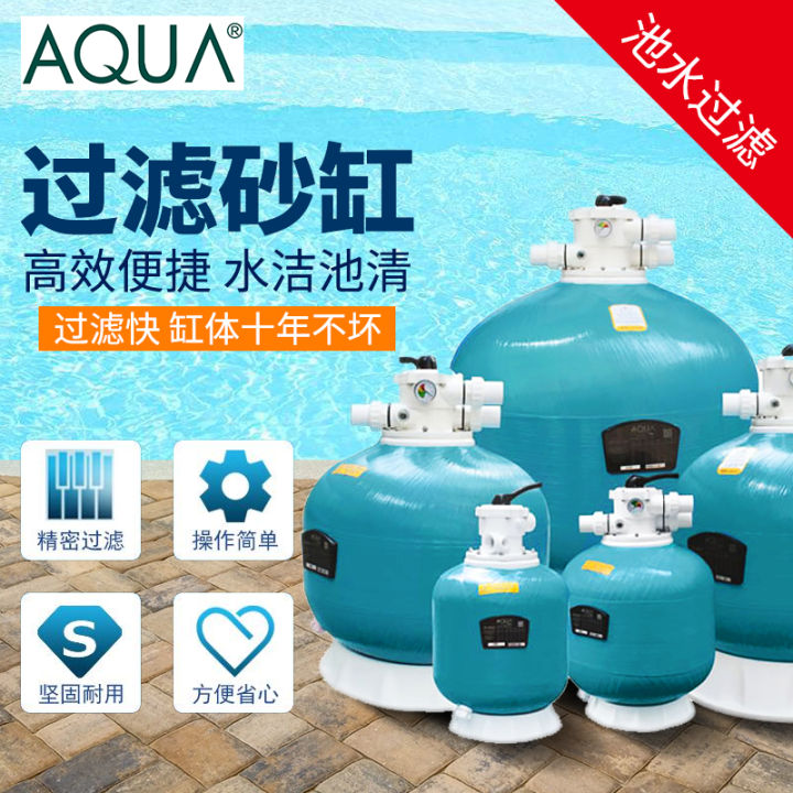 Swimming pool sand tank filter quartz sand Aike swimming pool bath ...