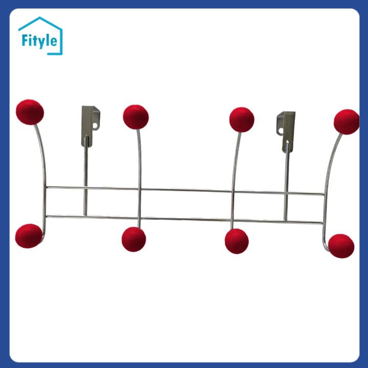 Fityle Door Rear Hook Classic Portable over The Door Hook for Coat Door ...