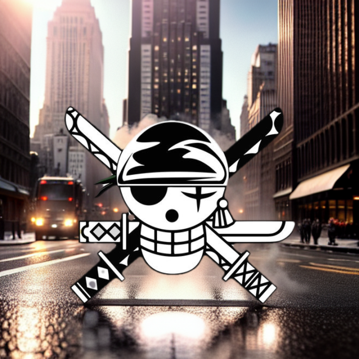 Roronoa Zoro symbols- Motorcycle/Car PVC VINYL STICKER | Lazada PH