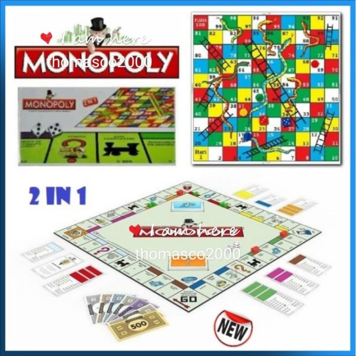 [Ready Stock] HT2030Y Property Trading Game Millionaire Monopoly Games ...
