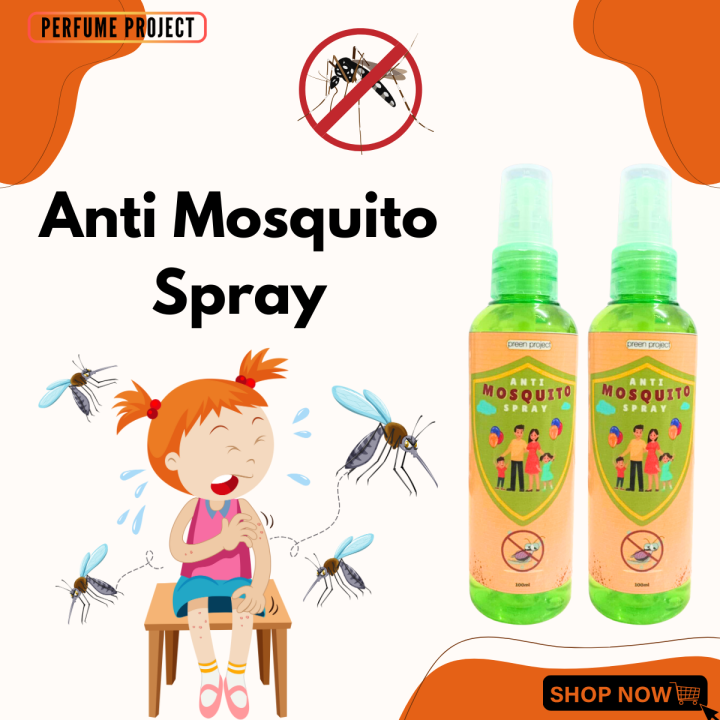 Anti Mosquito Spray Insect repellant with Citronella Extract Eucalyptus ...