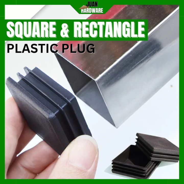Square Rectangle Tubular Plastic Plug Caps for Chair and Table Footings ...
