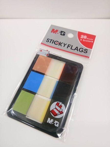 M&G YS-95 Sticky Flags 3 color x 20 sheets (40x20mm) | Lazada