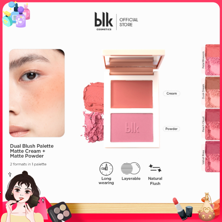 blk cosmetics daydream dual blush palette cream+powder Beauty Makeup ...