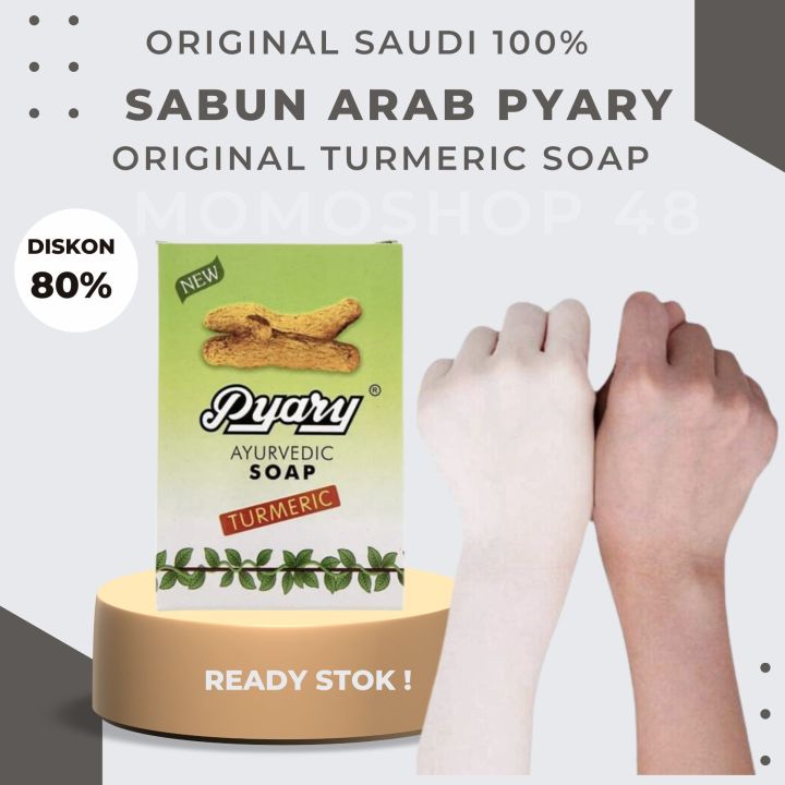 PROMO Sabun Arab Pyary Turmeric Soap Pyari Saudi India UEA Dubai Sabun ...