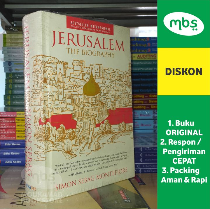 BUKU JERUSALEM THE BIOGRAPHY - Simon Sebag Montefiore | Lazada Indonesia