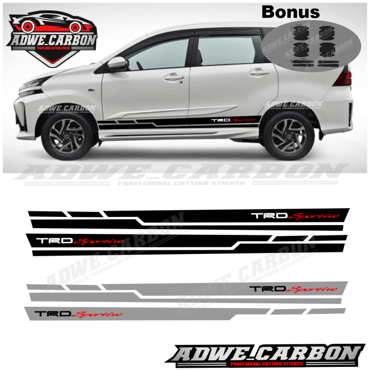 NEW Stiker Striping Avanza Stiker List Minimalis Stiker Mobil Toyota ...