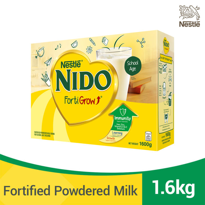 NIDO FORTIGROW Fortified Powdered Milk Drink 1.6KG | Lazada PH