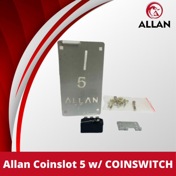 Allan Coinslot / Coin slot Piso or Lima for new and old coins with Old ...