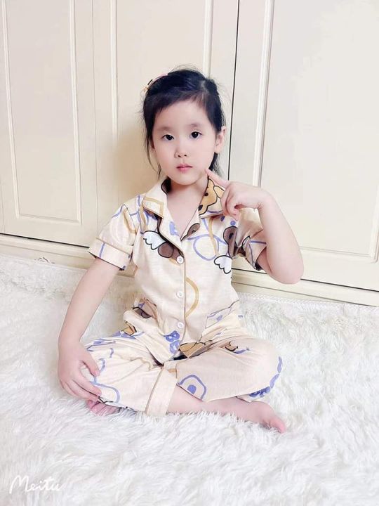 #NJOY Kids Cartoon terno pajama set | Lazada PH