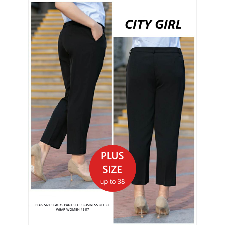 KNY Plus Size Slacks Office Business Formal Wear for Women (up to size ...