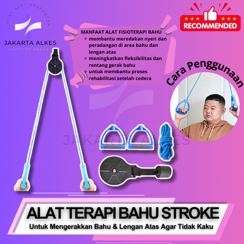 Alat Terapi Bahu Terapi Struk Stroke Shoulder Pulley Latihan Bahu ...