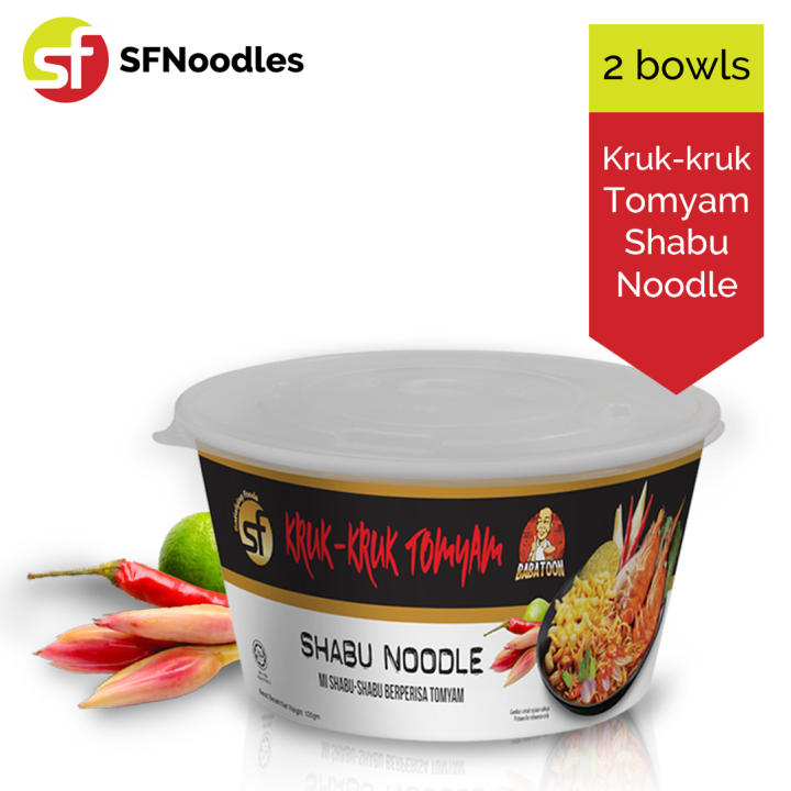 BABATOON Kruk-kruk Tomyam Shabu Noodle | Lazada